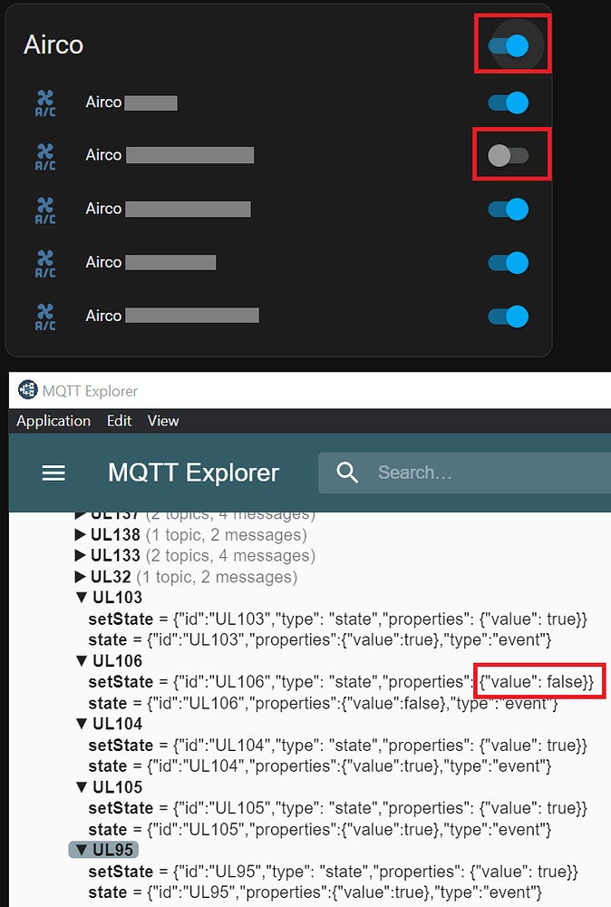 Some Mqtt topics not being written when switching multiple toggle switches at once ...