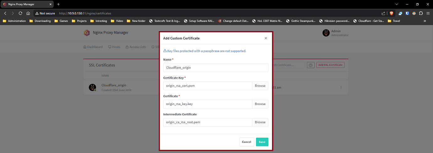 NGINX Proxy Manager / CloudFlare Help - Configuration - Home Assistant Community