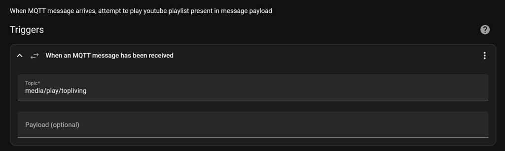 How To Use MQTT Payload In An Automation Action Configuration Home 