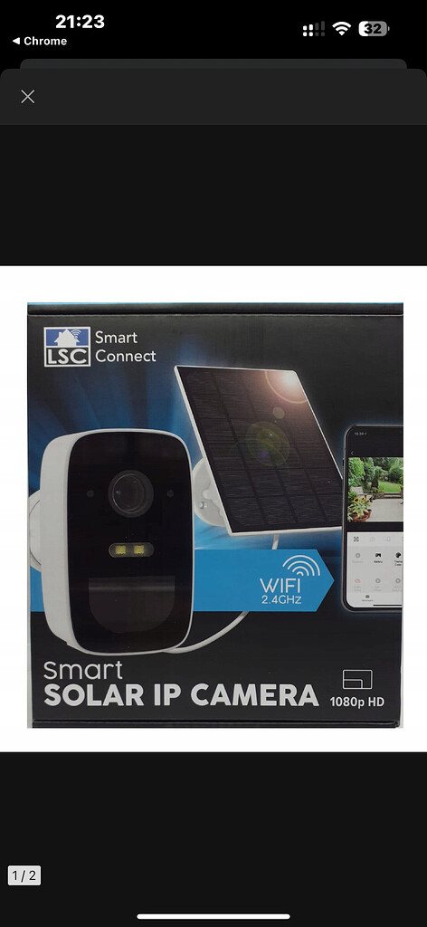 LSC Solar outdoor camera - Configuration - Home Assistant Community