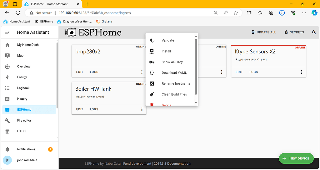 ESP32 'Download YAML' has stopped working - ESPHome - Home Assistant Community