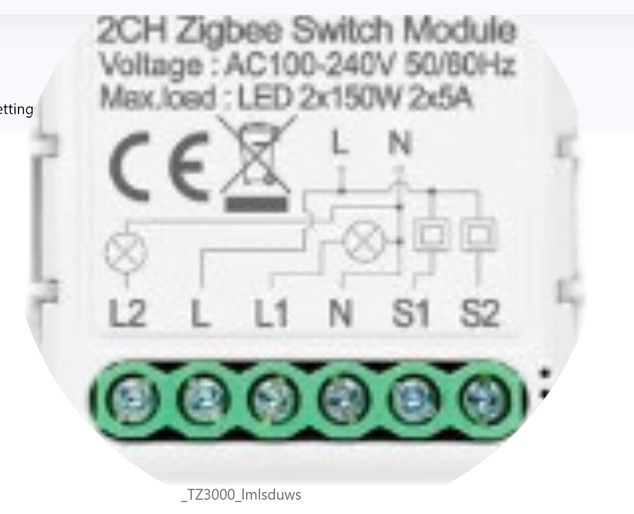 Tuya Zigbee Switch Advanced Configuration Zigbee Home Assistant