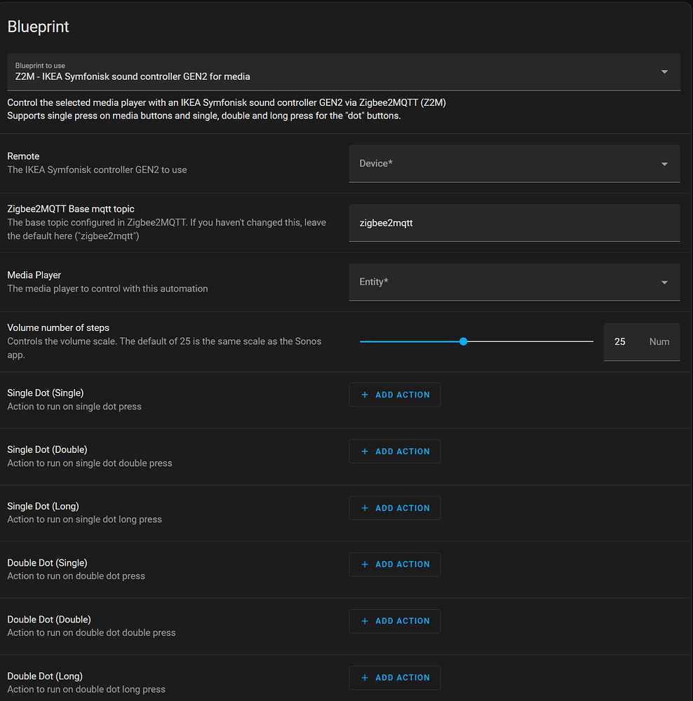 Zigbee2MQTT - IKEA Symfonisk Gen2 [E2123] Media Control v1.55a - Blueprints Exchange - Home ...