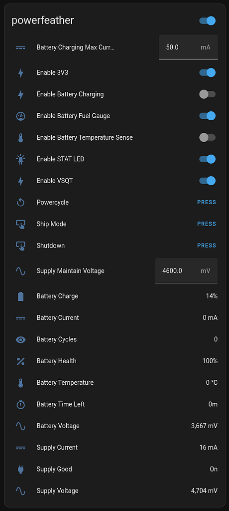 Battery + Solar Powered ESPHome Device with ESP32-S3 PowerFeather - ESPHome - Home Assistant ...
