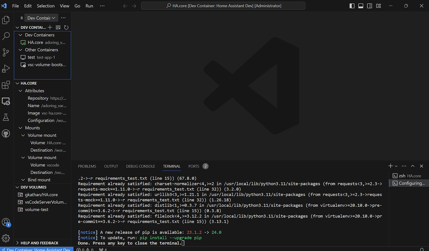 Final step missing in setting up dev environment - Development - Home Assistant Community