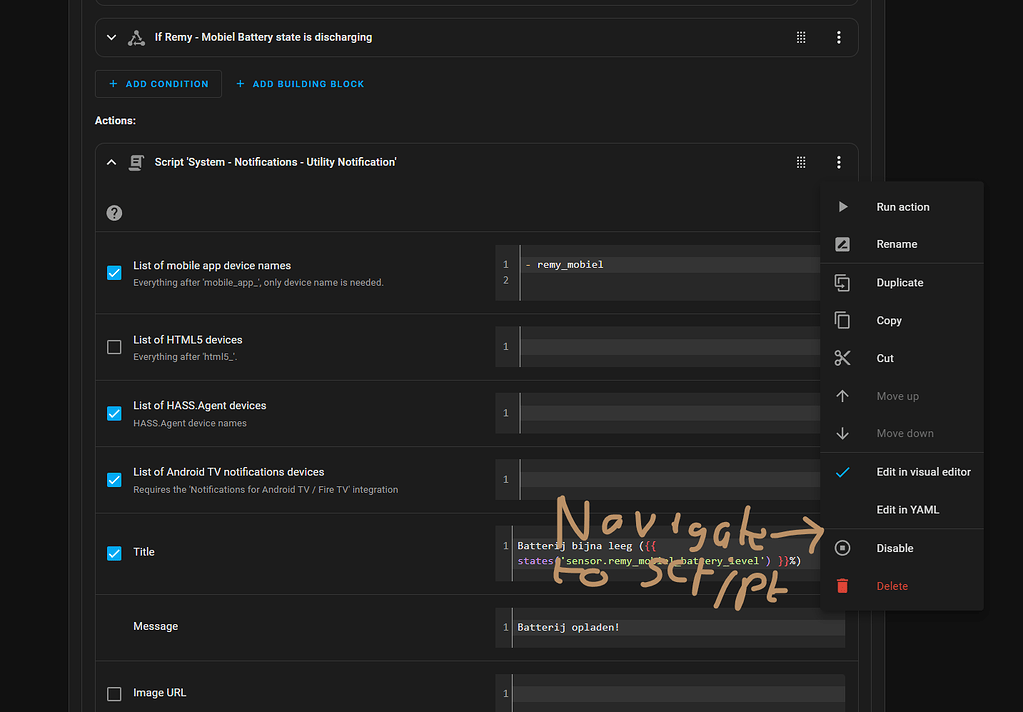 WTH can't we navigate from an automation to a script with a few clicks? - Month of "What the ...