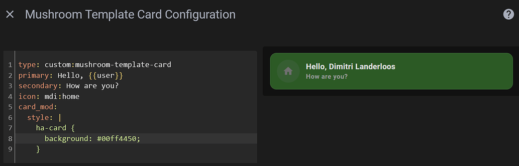 Mushroom Cards - Build a beautiful dashboard easily 🍄 (Part 1) - Share ...