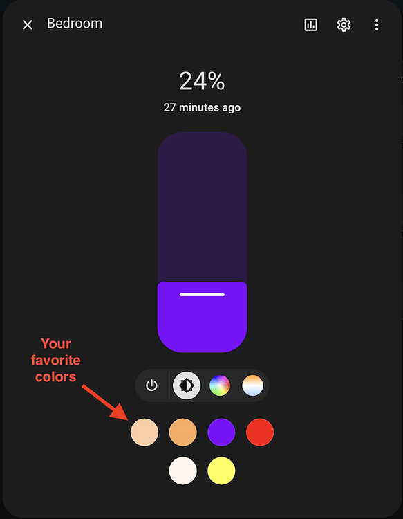 Scenery: Better light profiles, favorite colors, and scenes - Custom ...