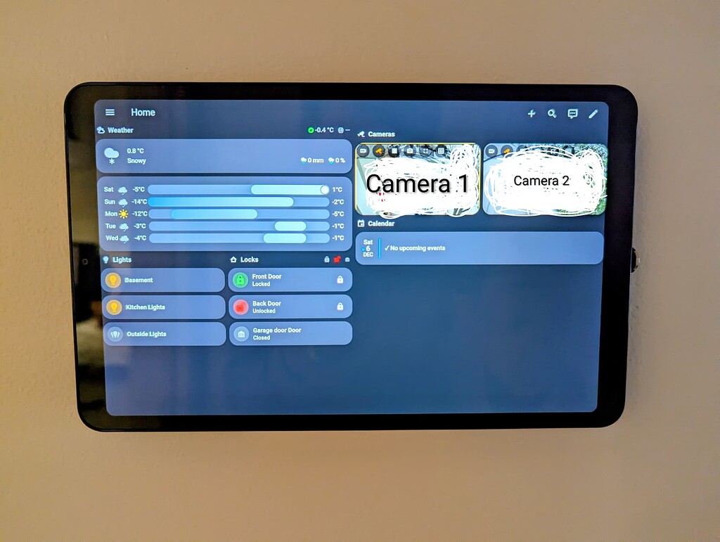 Build Log: Wall Tablet Setup + Qi/NFC & Settings - Share your Projects ...
