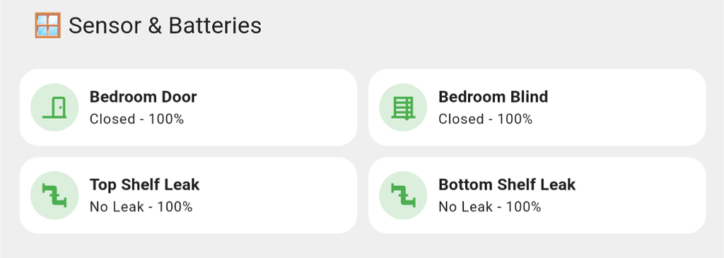 Enhanced Tile Card: Display Multiple Device Sensors and Attributes ...