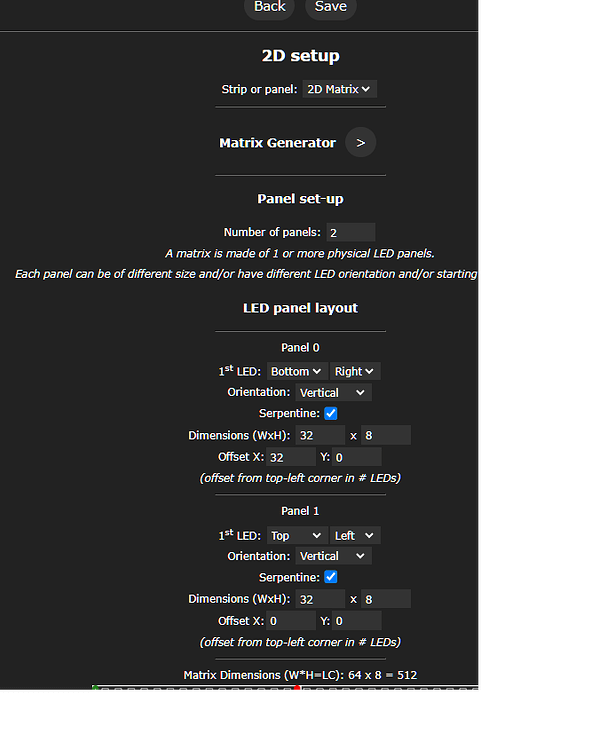 WLED matrix panel with text and sensor data. custom rest commands - Share your Projects! - Home ...