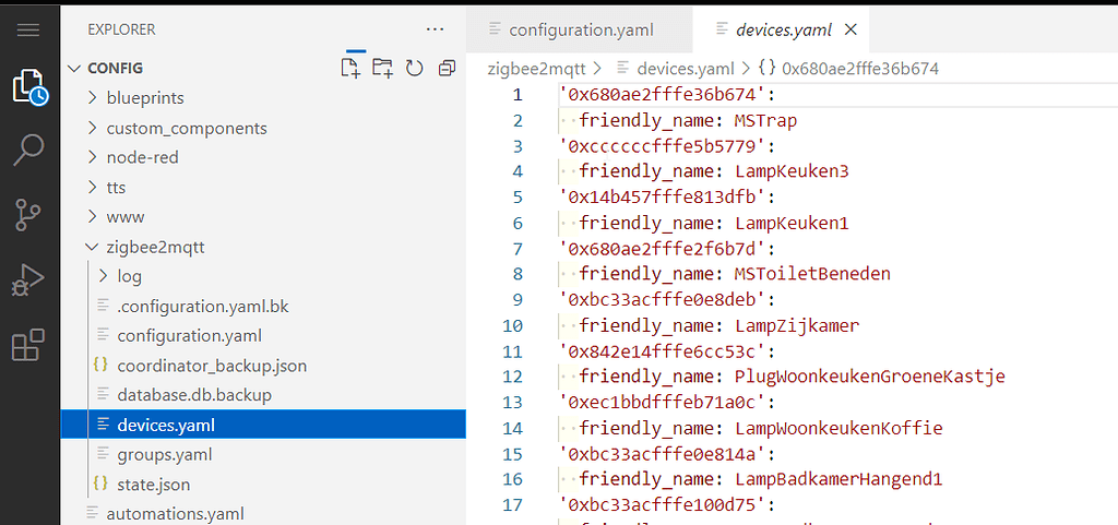 Zigbee2mqtt Lost Connection To All Devices After Restoring Ha Backup