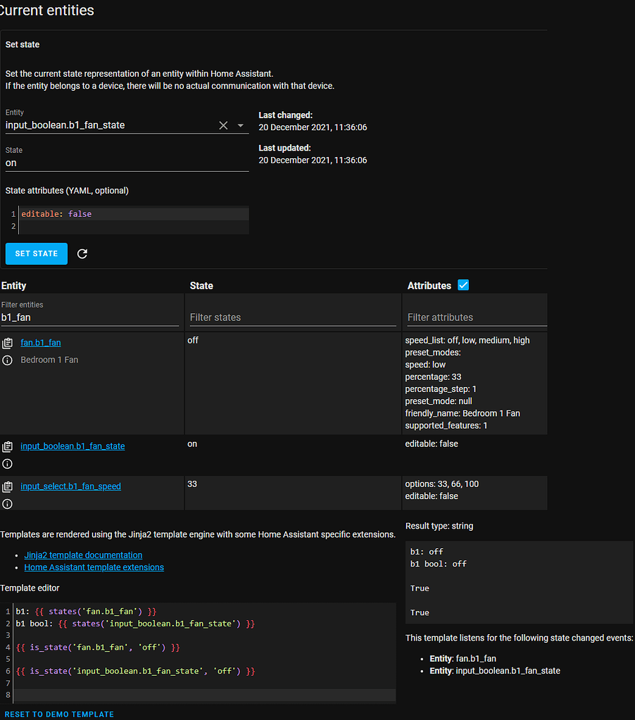 Template Fan Not Updating State Correctly Configuration Home Assistant Community