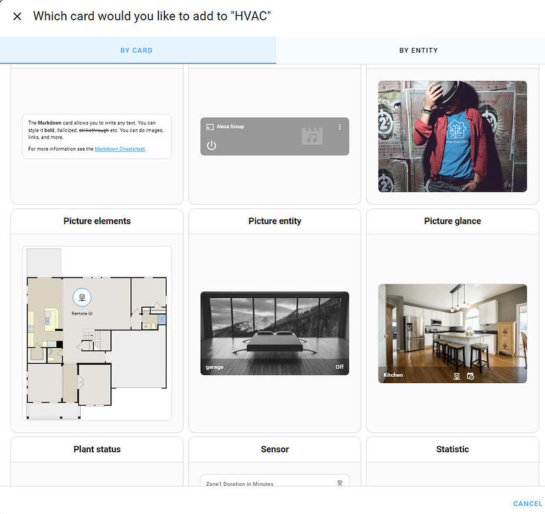Lovelace- Adding a card. Do we have to scan through dozens of examples? - Feature Requests ...