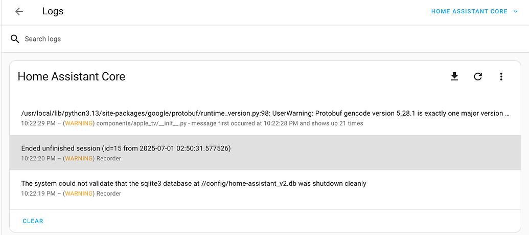 New installation of HA and HACS - Third party integrations - Home ...