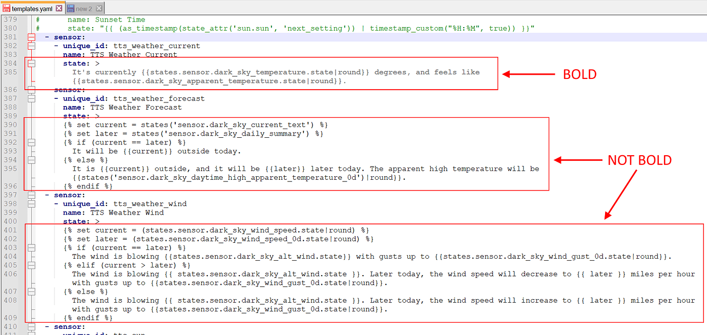 Template sensors work in Developer Tools --> Template, but preventing HA restart - Configuration ...