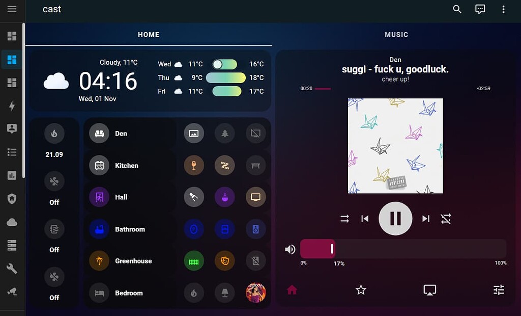 Rotate dashboard or card view - Configuration - Home Assistant Community