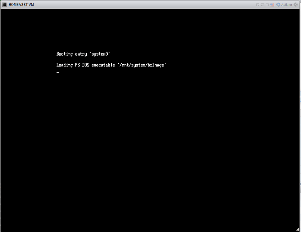 Vm Stuck At Auto Boot Home Assistant Community