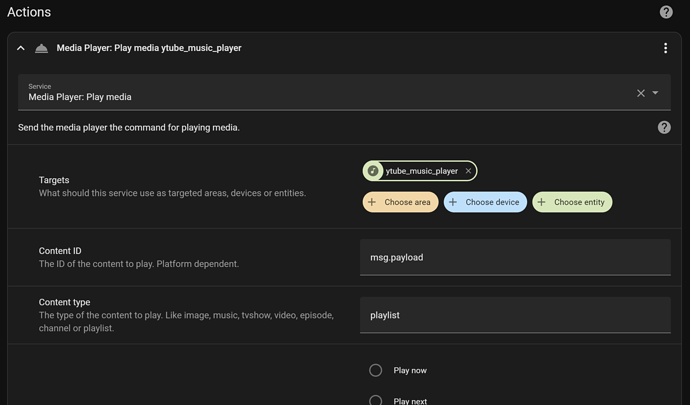 How to use MQTT payload in an automation action - Configuration - Home ...