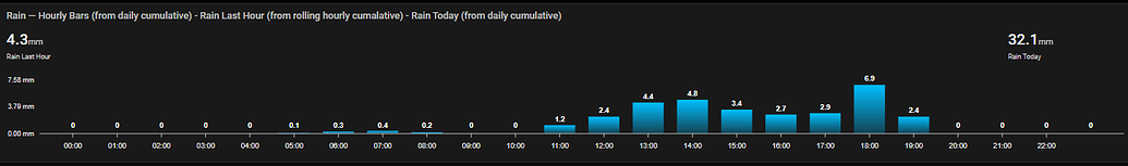 Making an Accurate Rain Graph, Day, Month, Year (Netamo, SmartMixn and ...