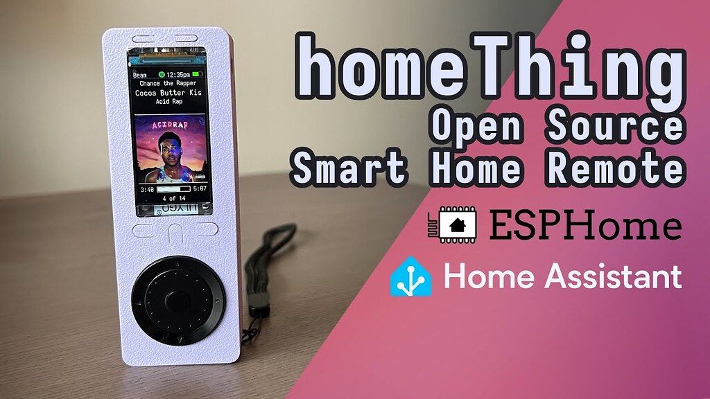 homeThing S3 - iPod Smart Home Remote with Voice Control - Voice ...