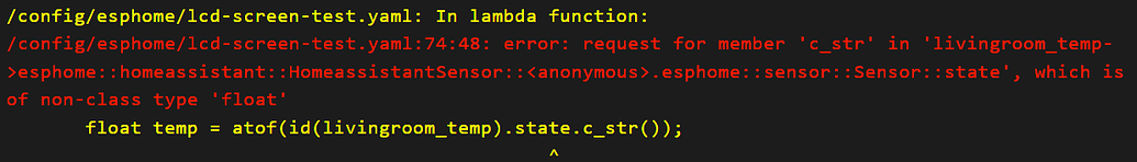 Sensor data from HA is not received in ESPHome - ESPHome - Home Assistant Community