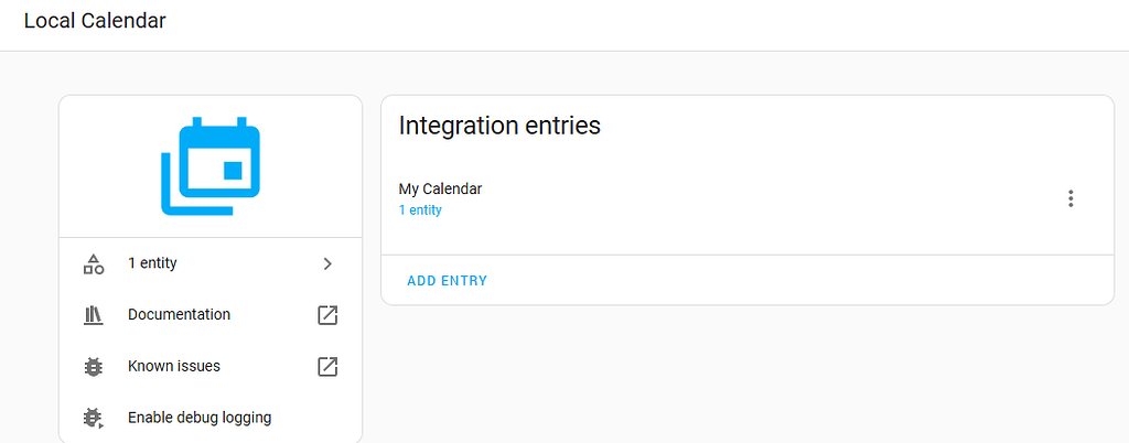 Local Calendar Configuration Home Assistant Community