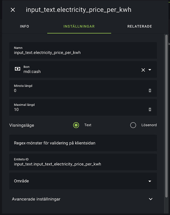 Create entity with daily- and monthly cost - Configuration - Home ...