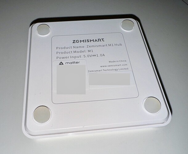 Zemismart matter m1 hub & home assistant - Hardware - Home Assistant ...