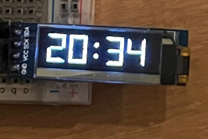 Sharing My Digital Clock Look in ESPHome (with DSEG Font) - Share your ...