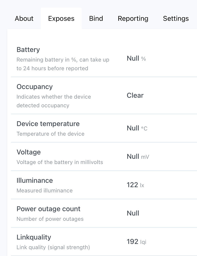 No temperature and battery Aqara RTCGQ11LM and Zigbee2Mqtt - Zigbee - Home Assistant Community