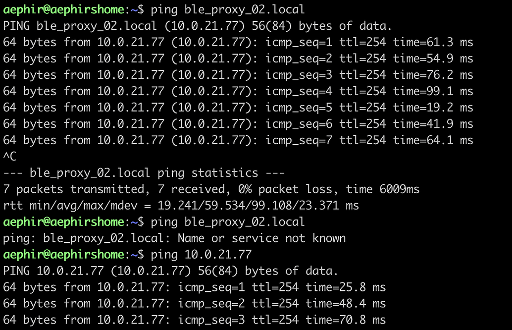 Esphome Use Ip Instead Of Local Esphome Home Assistant Community 