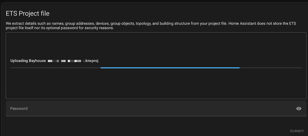 KNX - unable to upload a project file (running on Docker) - Configuration - Home Assistant Community