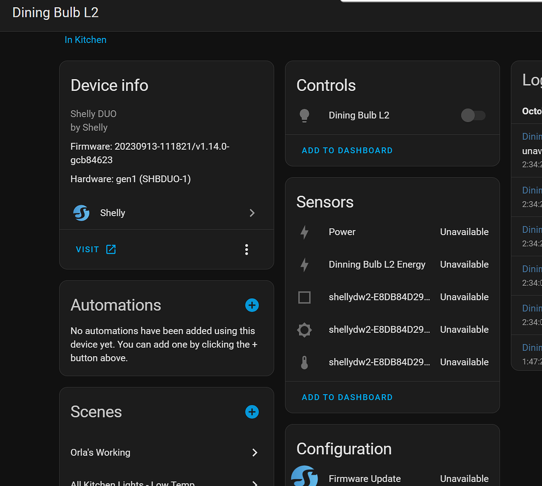 Entities mapped to wrong devices - Shelly - Third party integrations ...