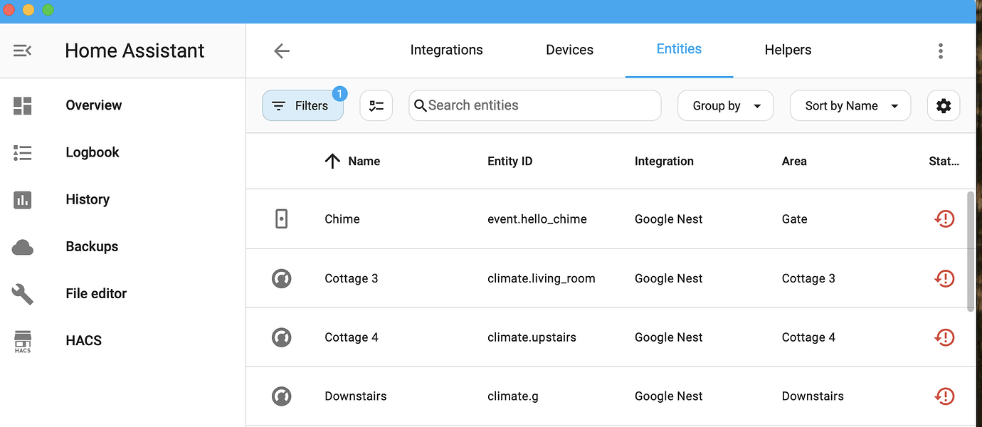 Google Nest Integration loses connection with Nest Thermostats and ...