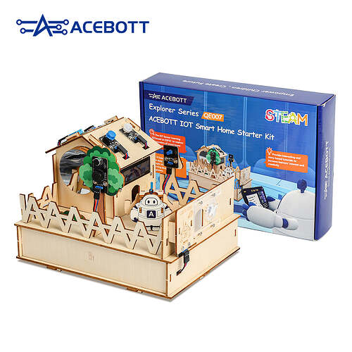 ACEBOTT QE007 ”ESP32 IoT Smart Home STEM education kit could make a ...
