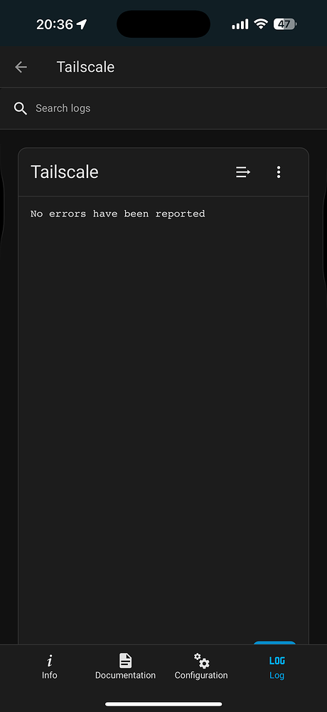 Problem with login Tailscale on VM HASS OS - Configuration - Home Assistant Community