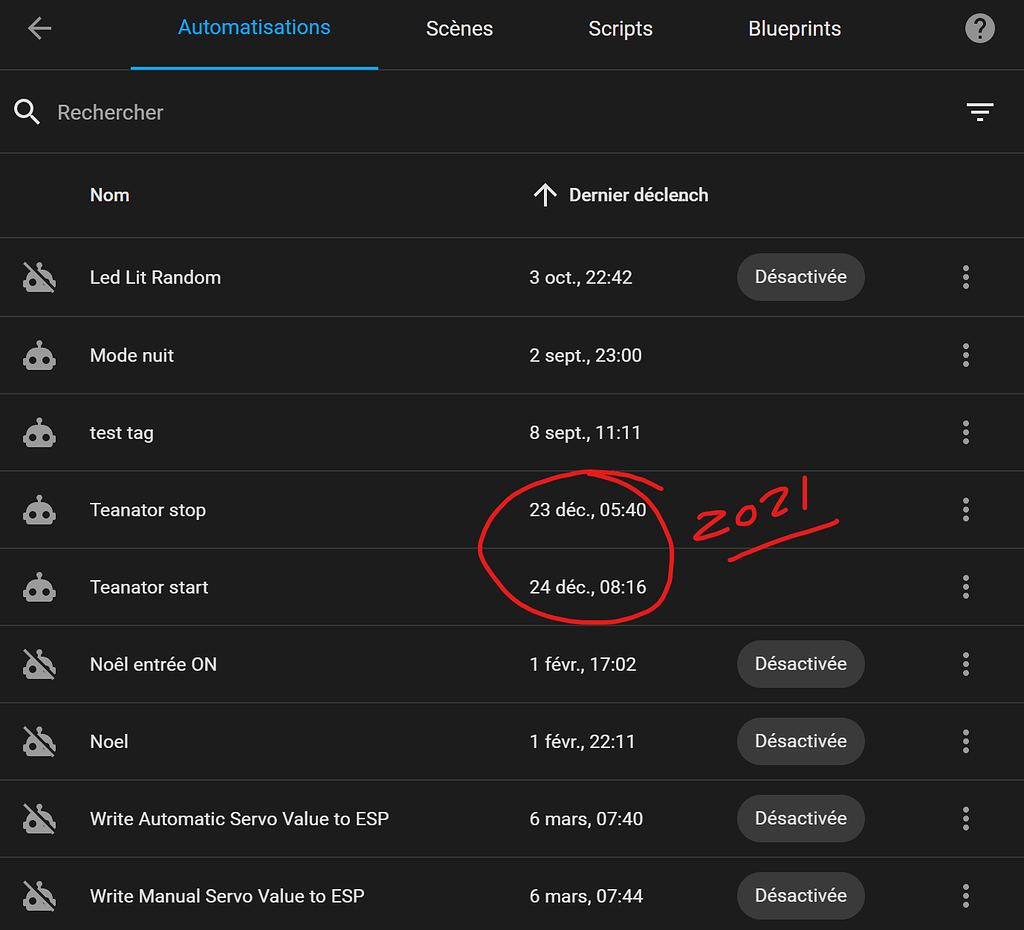 Just add "Year" in Automatisation/Scene/Spripts tabs - Feature Requests ...