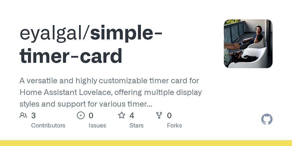 Simple Timer Card - a clean way to track timers in Home Assistant ...