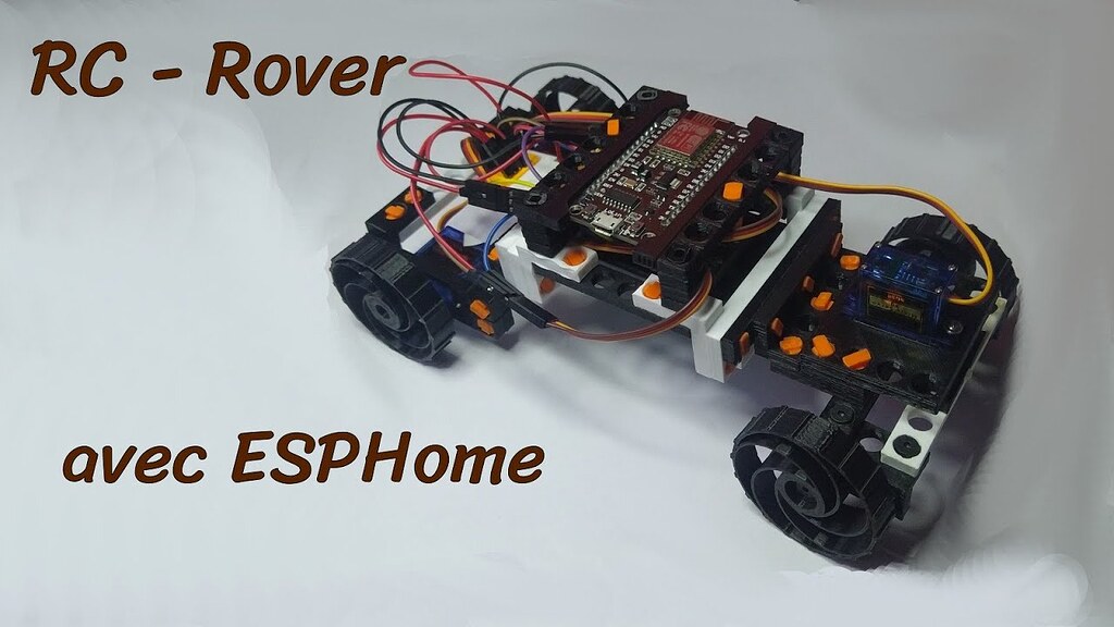 3D printed rover controlled by voice - Voice Assistant Contest - Home ...