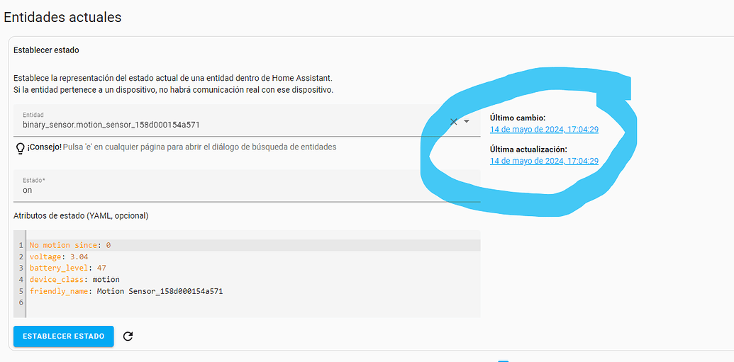 How to display the last_updated field of an entity in the lovelace view - Configuration - Home ...