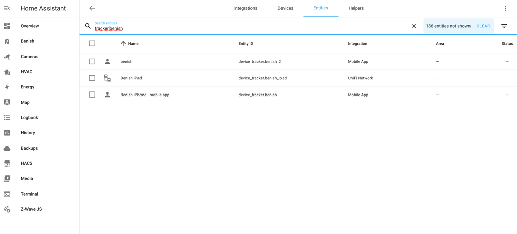 New spontaneous device tracker entity for me from iOS app (duplicate ...
