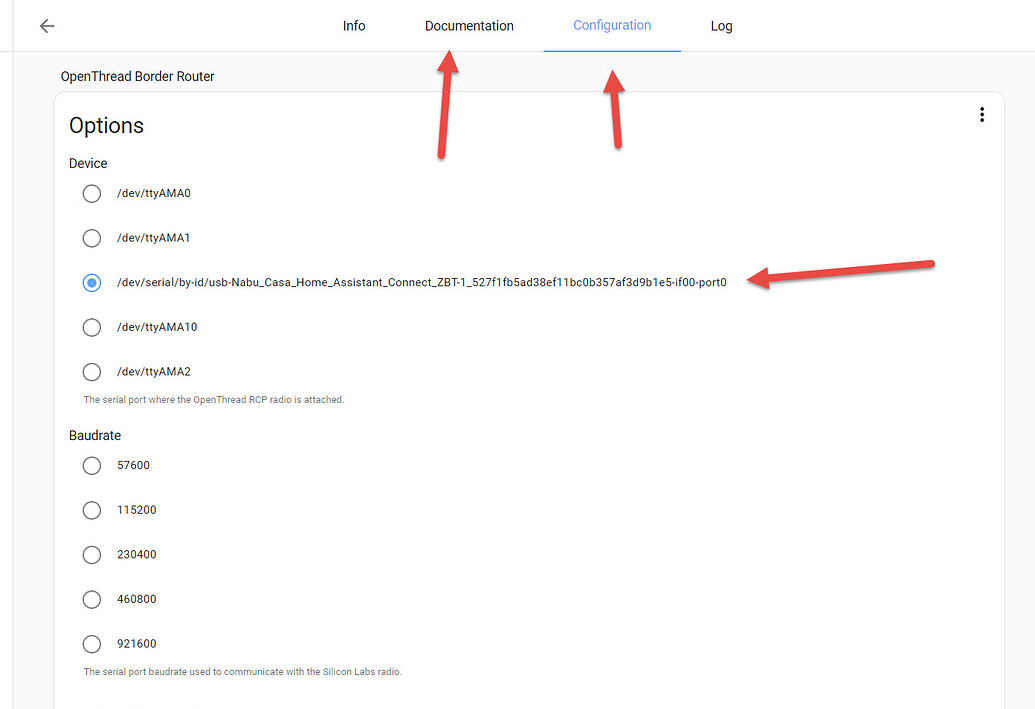 Unable to configure ZBT-1 as Thread Border router - Matter/Thread - Home Assistant Community
