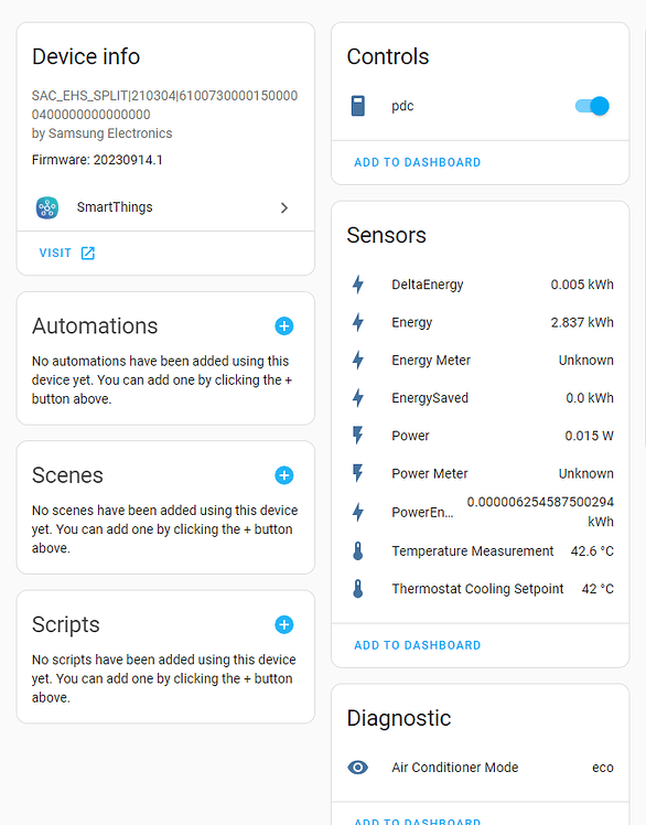 SmartThings missing settings - Third party integrations - Home ...