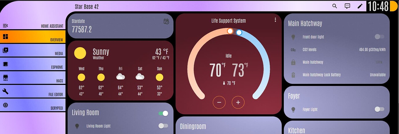 Star Trek LCARS Theme - Page 3 - Themes - Home Assistant Community
