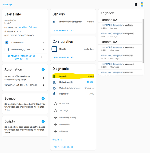 Automatically add 'battery' entities to dashboard - Frontend - Home ...