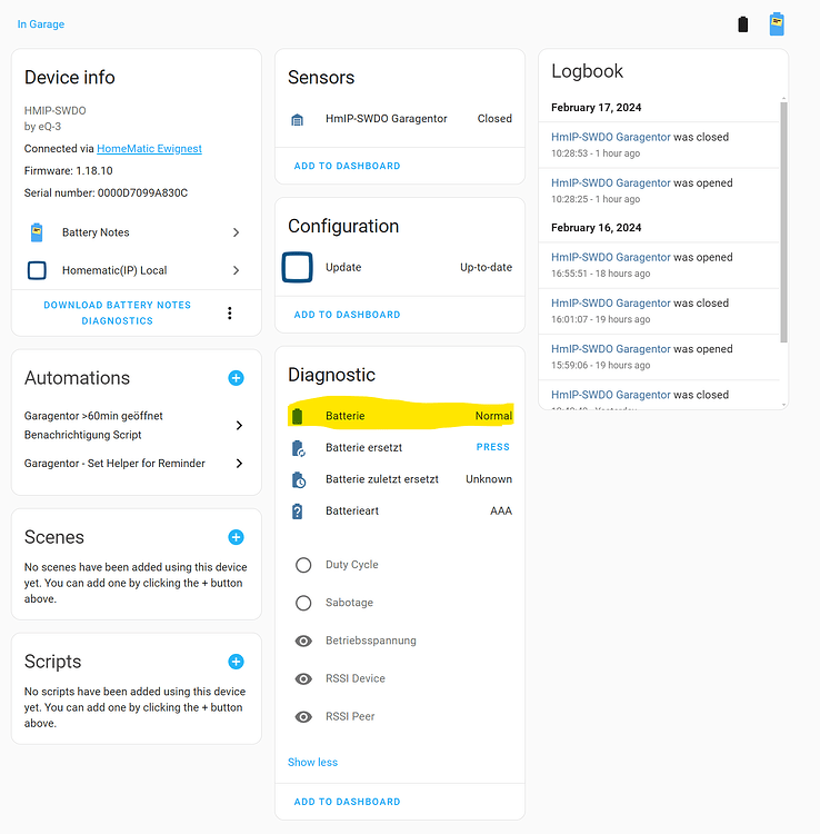Automatically add 'battery' entities to dashboard - Frontend - Home Assistant Community