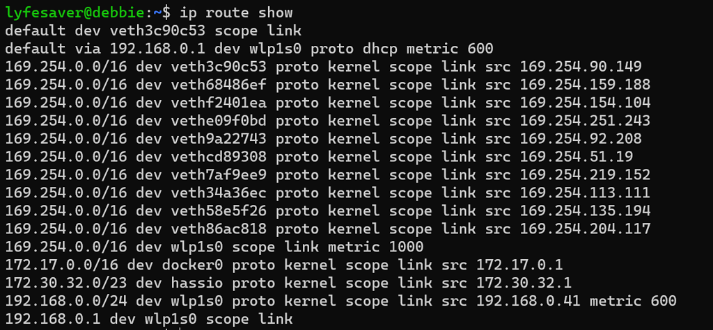 HA's Docker Seems To Alter Route Table, Losing Internet - Configuration - Home Assistant Community