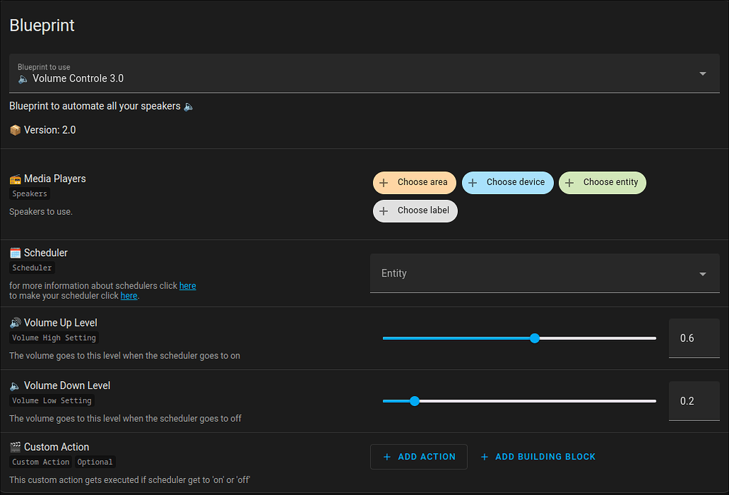 🔊 Volume Control - Blueprints Exchange - Home Assistant Community