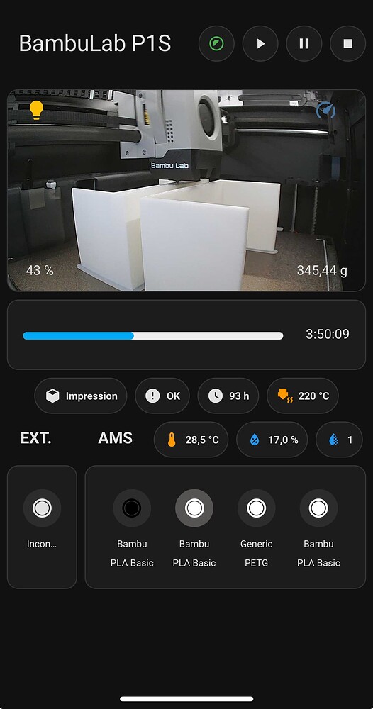 My Bambu Lab X1C Dashboard & Automations - Page 2 - Dashboards ...